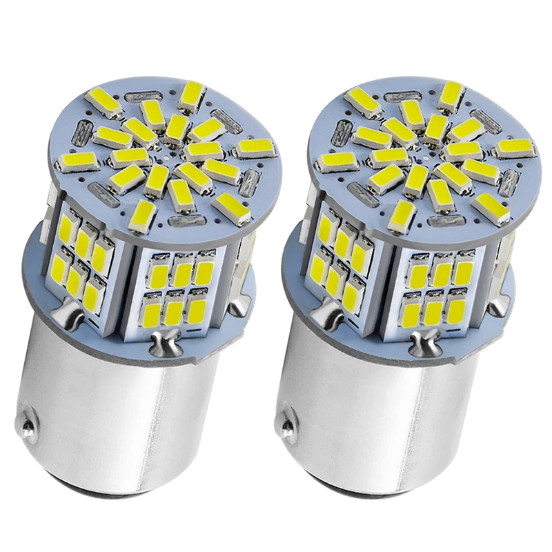 1157-LED-Bulb-White-54SMD-1080-Lumens-7528-2357-2057-LED-Light-Bulbs ...