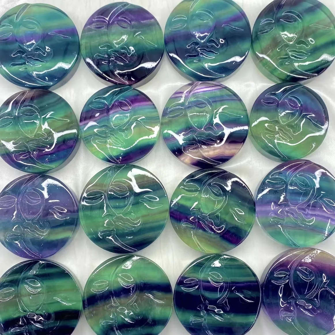 Natural-Fluorite-Carving-Sun-Moon-Face-Hand-Carved-Crafts-Ornaments ...