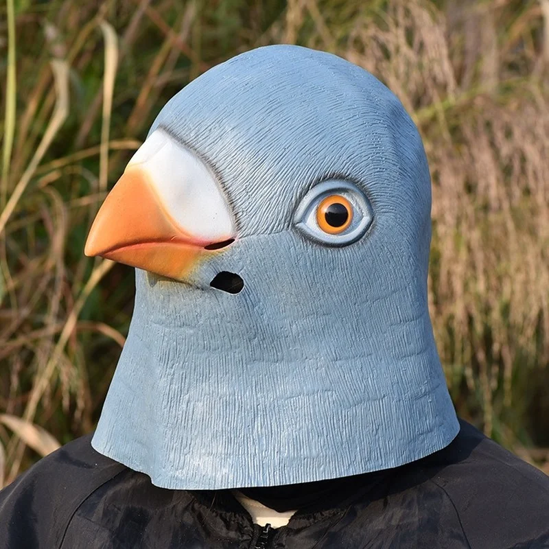 Pigeon Head Mask