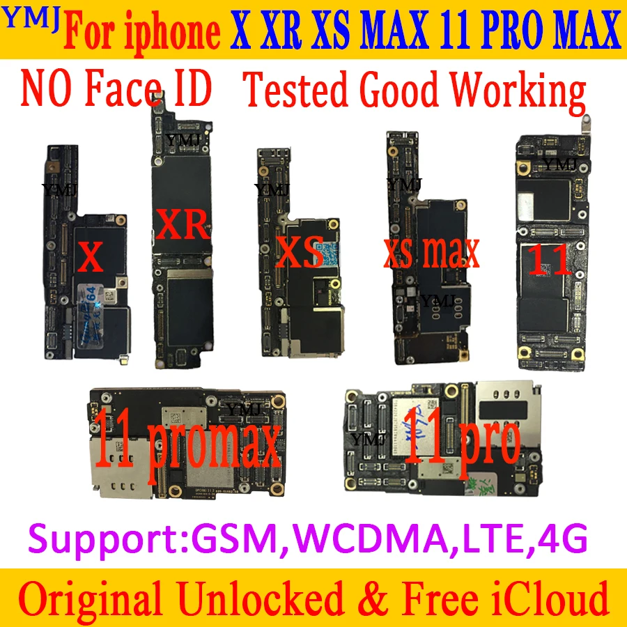 For-iPhone-X-XR-XS-XS-MAX-Motherboard-No-ID-Account-For-iPhone-11-PRO ...