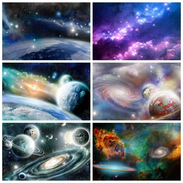 Backdrops Of Planets