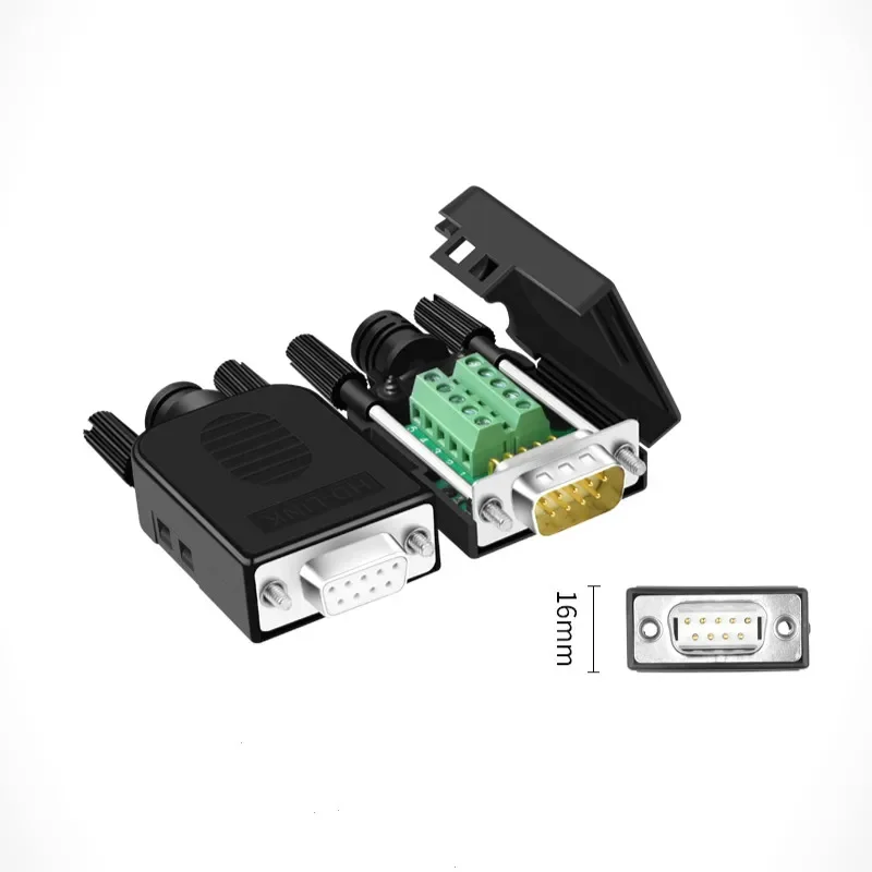 DB9 Connector RS232ชาย/หญิงD-SUB 9 Pinปลั๊กRS485 Breakoutขั้วต่อ21/24 ...
