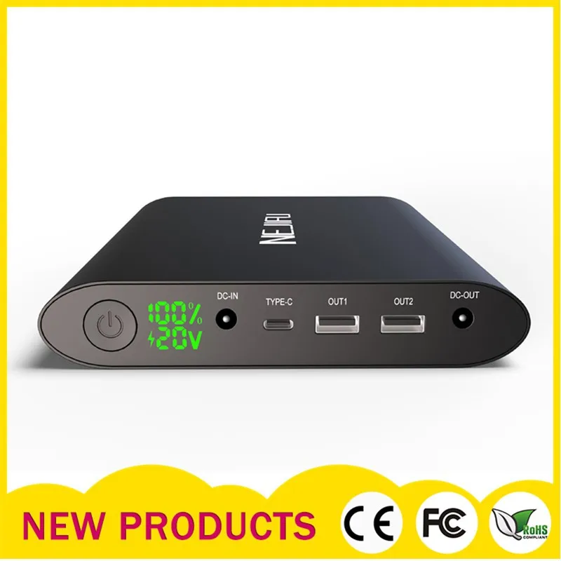 High Quality 70000 Mah Portable Laptop Power Bank For Acer Dell Hp 12v ...