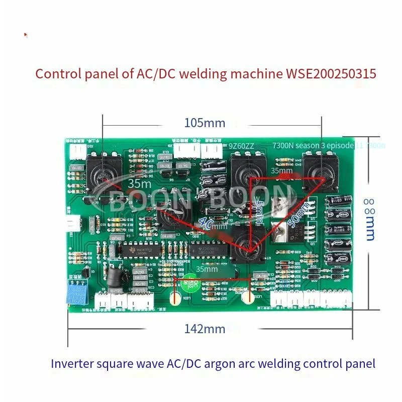 WSE-200-250-315-Series-Control-Board-Inverter-Square-Wave-AC-DC-Argon ...