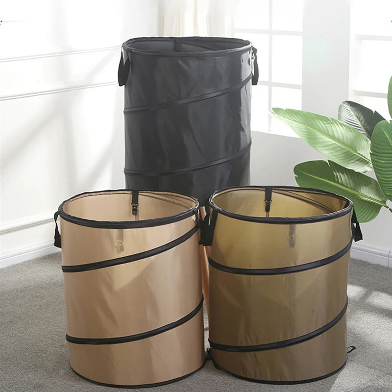 Garden-Garbage-Storage-Bag-Large-Capacity-Can-Reusable-Leaf-Sack-Trash ...