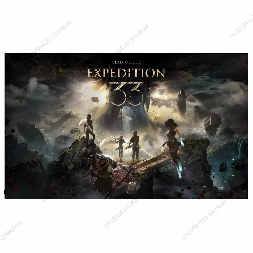 Clair Obscur Expedition 33 Flag : Une Tapisserie d’Intérieur qui Vaut ...