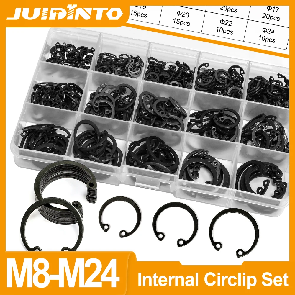 240-445pcs-Metric-Internal-Circlips-Snap-Retaining-Ring-Assortment-Kit ...