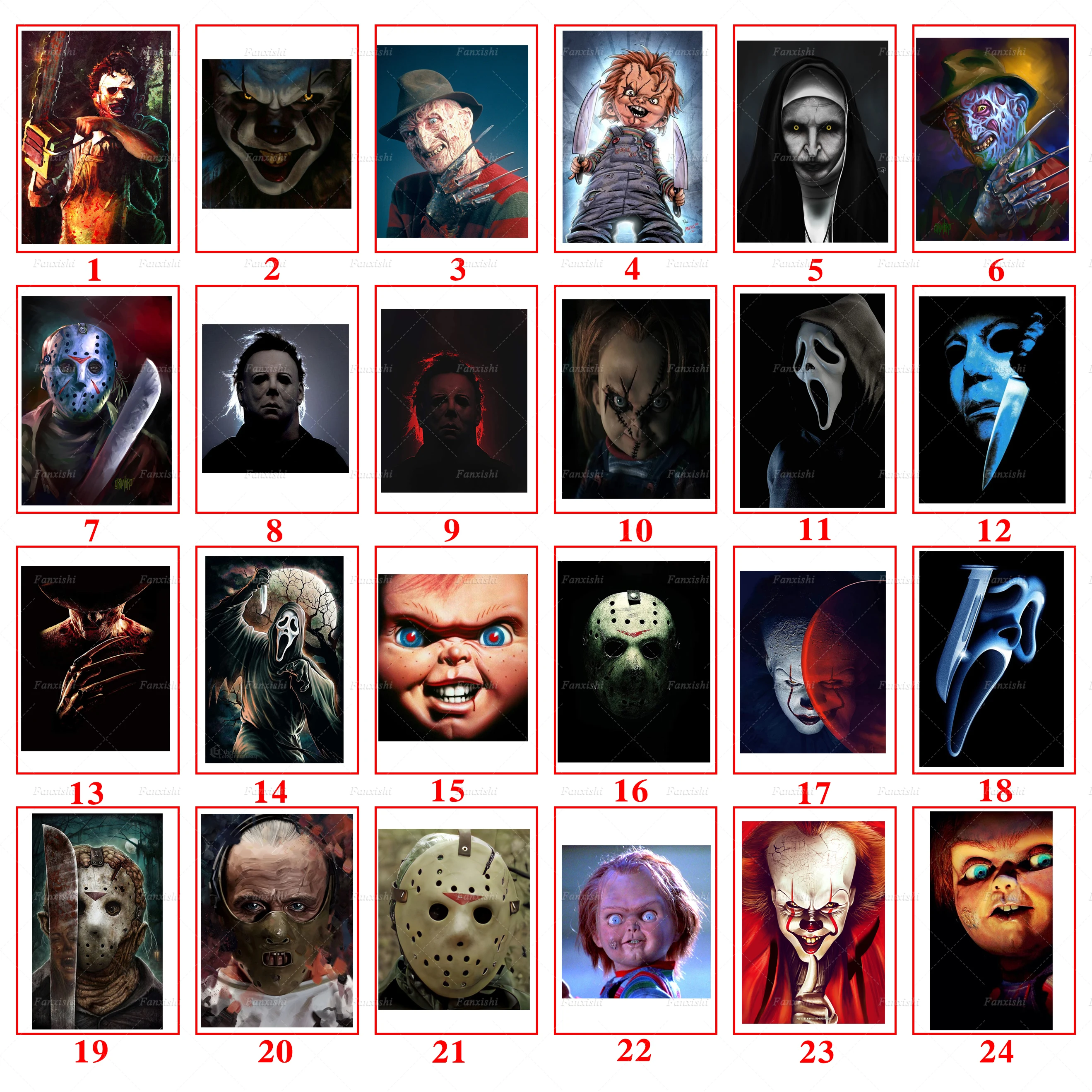 Horror Characters Names