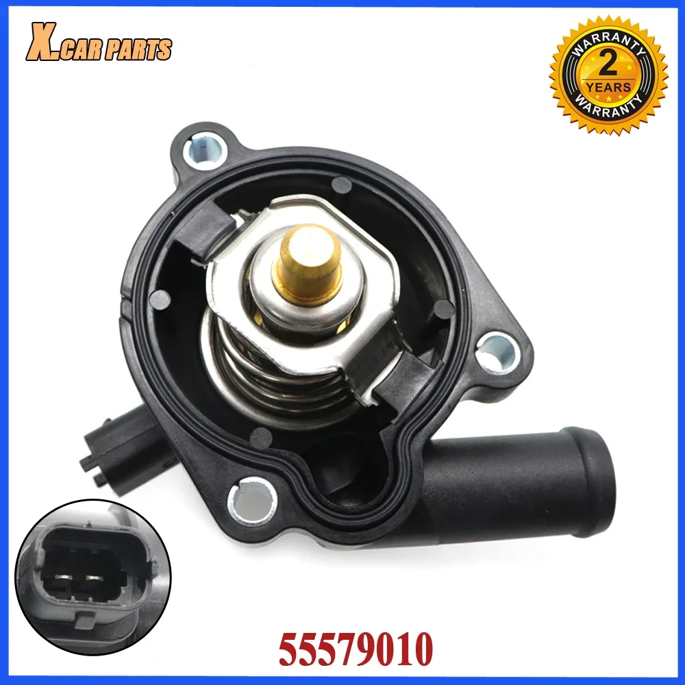 55579010 Car Engine Cooling Thermostat Housing For Chevrolet Aveo Cruze ...