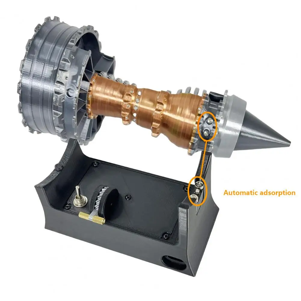 Twin-flow-Turbojet-Engine-Model-Collectible-Engine-Model-Realistic ...