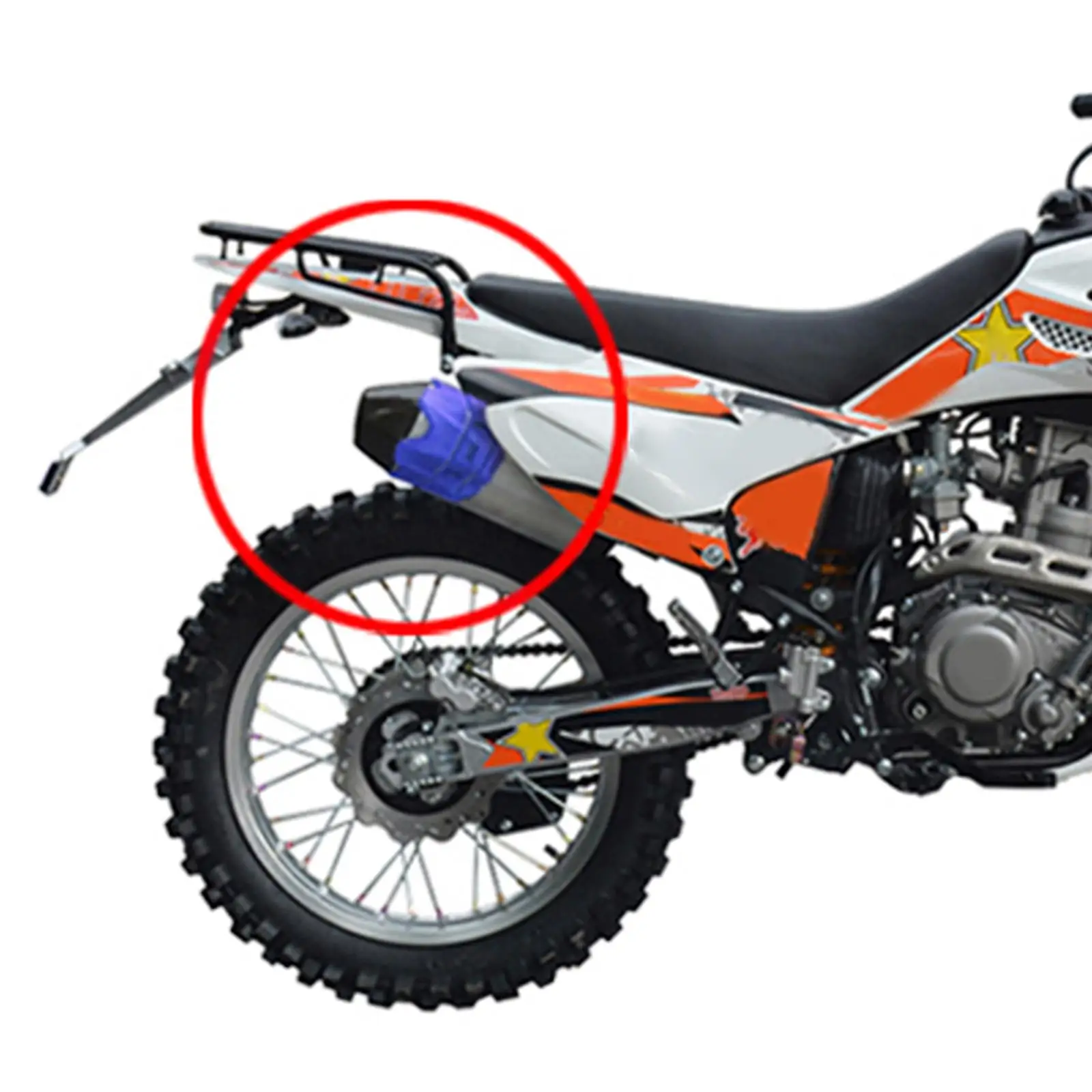 Exhaust-Muffler-Tailpipe-Cover-Guard-Protector-Universal-for-2-stroke-4 ...