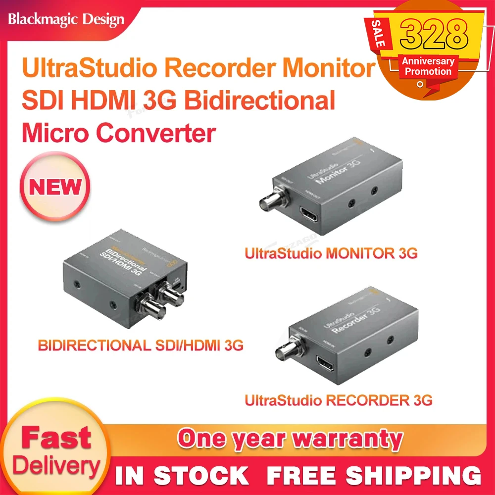 Blackmagic Design UltraStudio Recorder /Monitor/ SDI/HDMI 3G ...