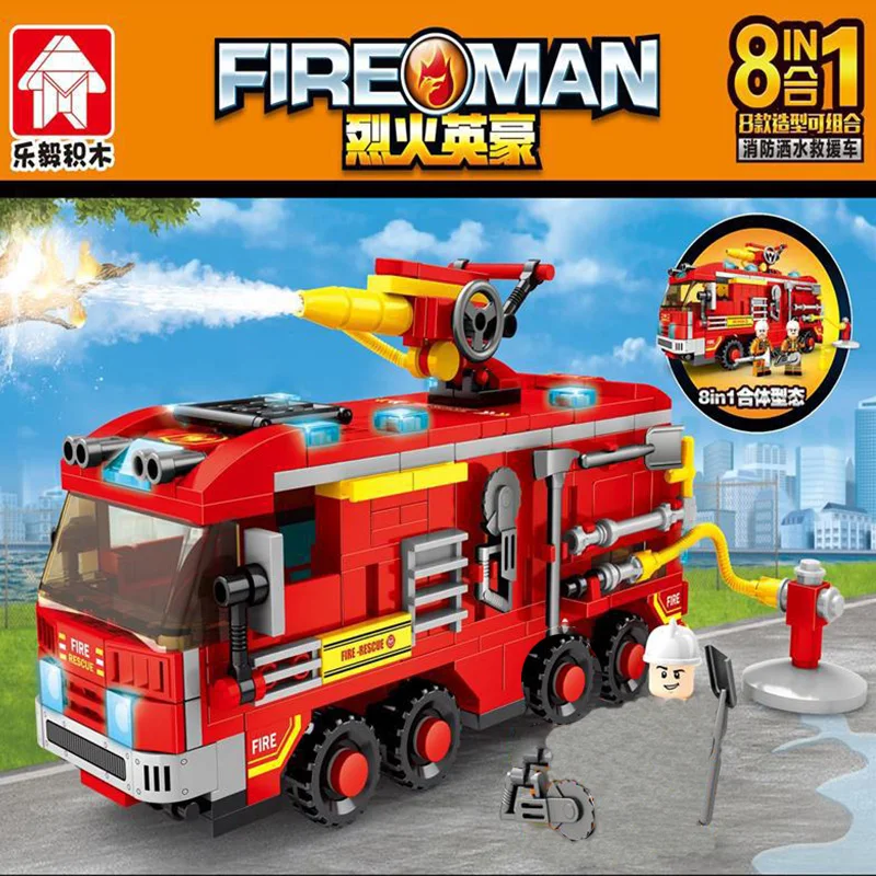 Lego Fireman Car