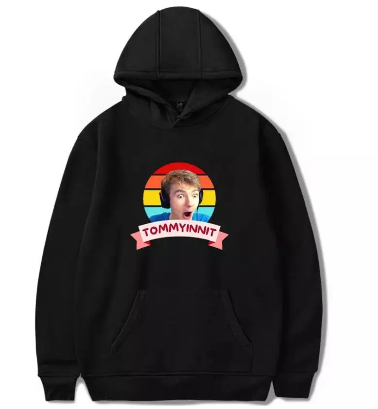 TommyInnit Merch Hoodies Men Women Casual Streetwear Hoodie TommyInnit ...