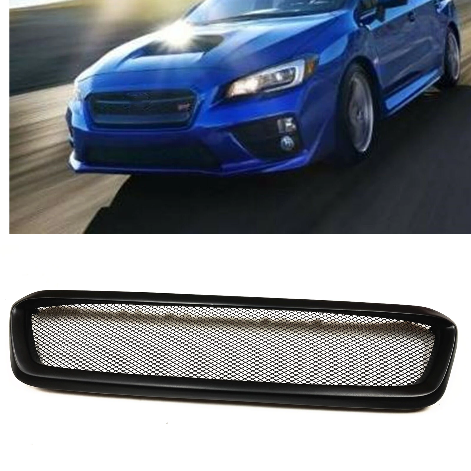 Racing Grill Front Grille For Subaru Impreza WRX STI 2015 2017 ...