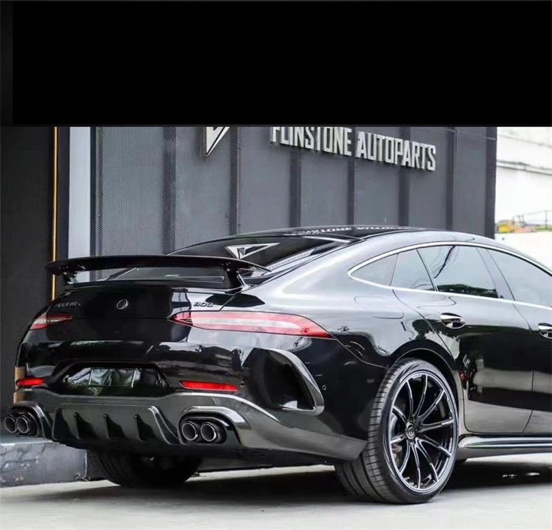 For Mercedes Benz AMG GT63 GT63S 4-Door 2019-2023 Real Dry Carbon Rear ...