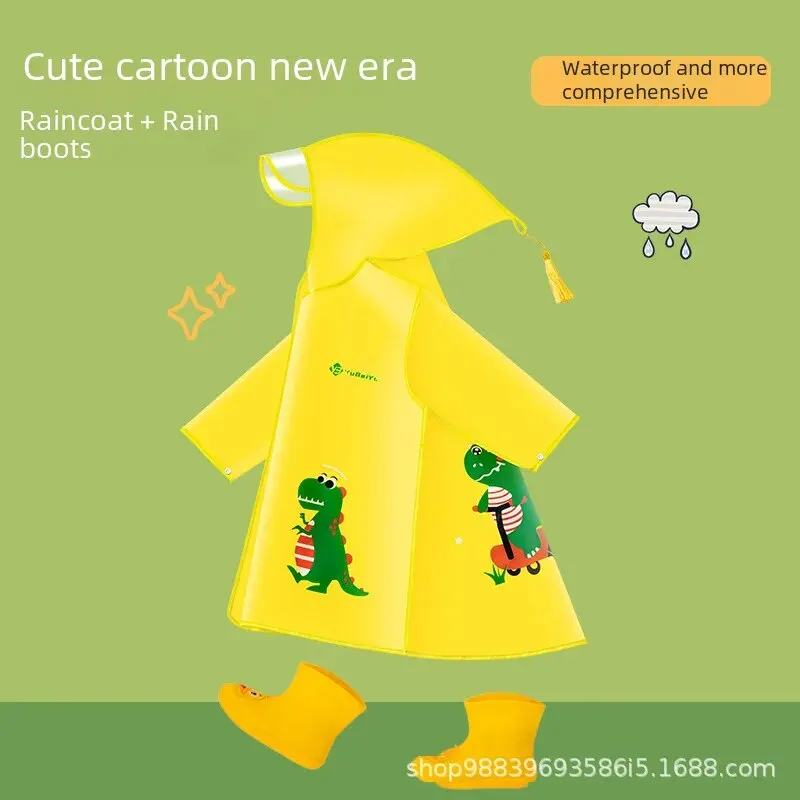 Children-s-Dinosaur-Raincoat-Waterproof-Jacket-For-Boys-Girls-Toddler-Baby-Kindergarten-Students ...