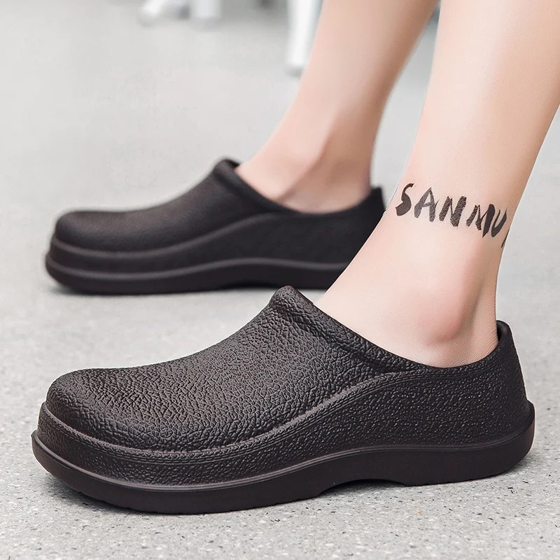 Men-s-Chef-Shoes-Water-proof-Oil-proof-Kitchen-Shoes-Non-slip-Garden ...