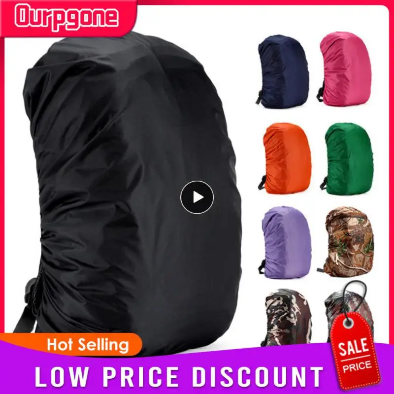 1-10PCS-35L-Outdoor-Hiking-Backpack-Rain-Cover-Foldable-And-Tear ...