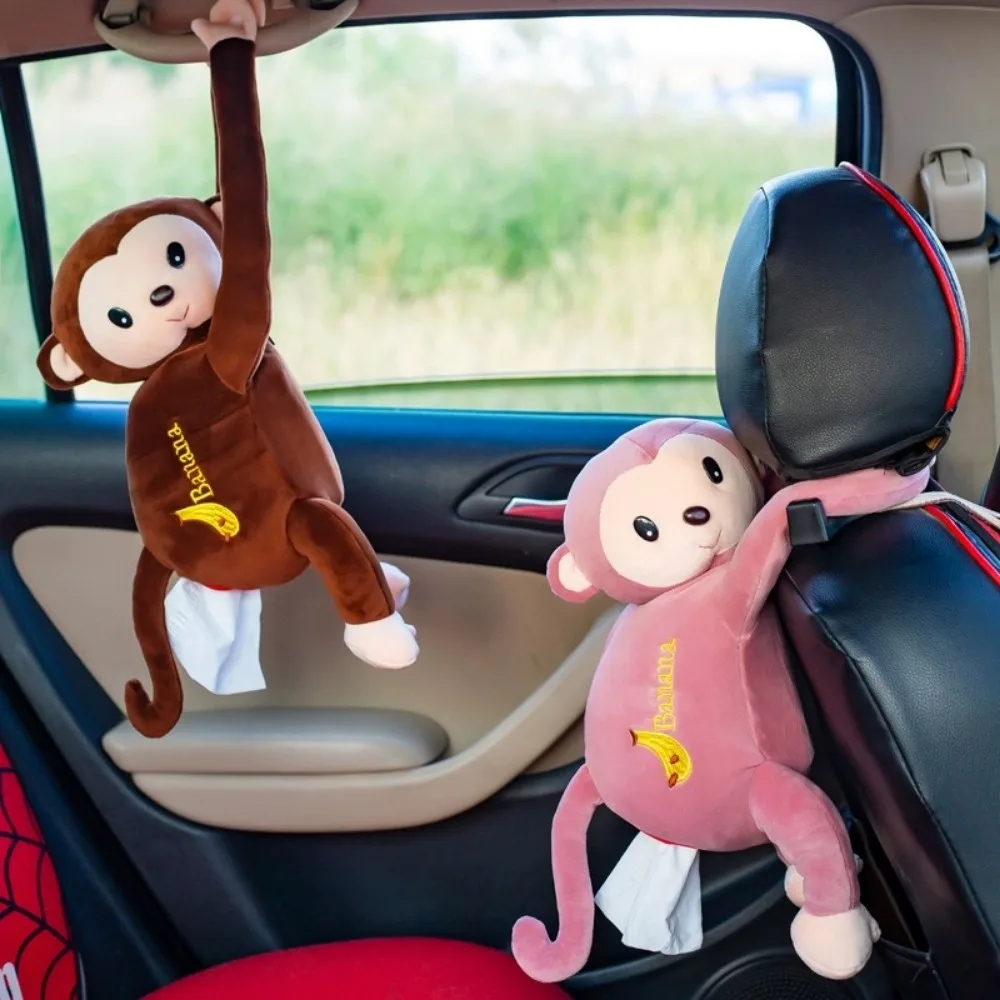 Creative-Monkey-Tissue-Box-Cartoon-Tissue-Cover-Paper-Holder-Napkin-Box ...