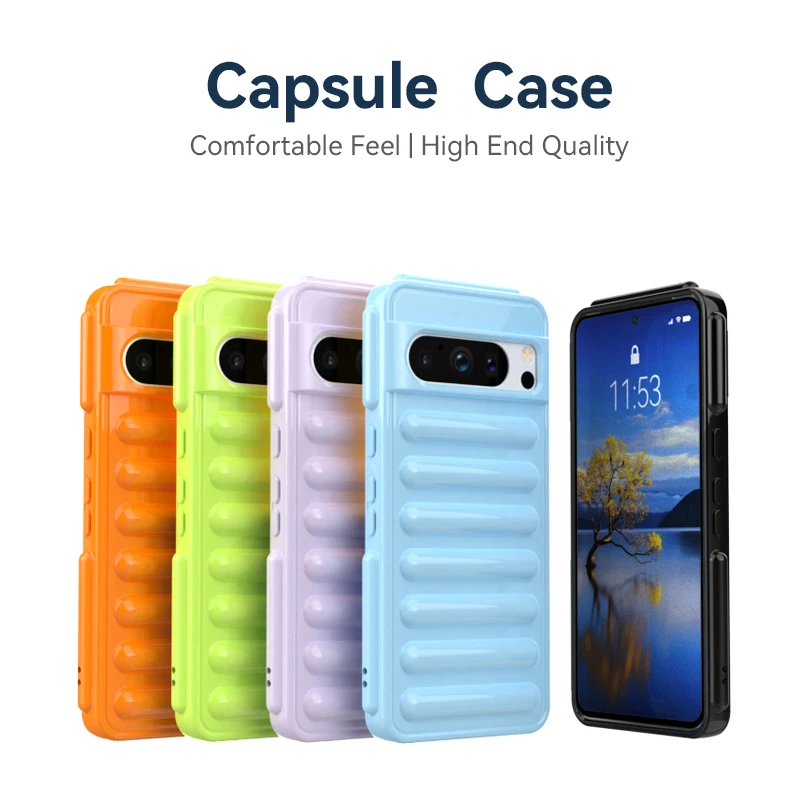 Solid-Color-Shock-Absorber-Capsule-Phone-Case-Suitable-For-Google-Pixel ...