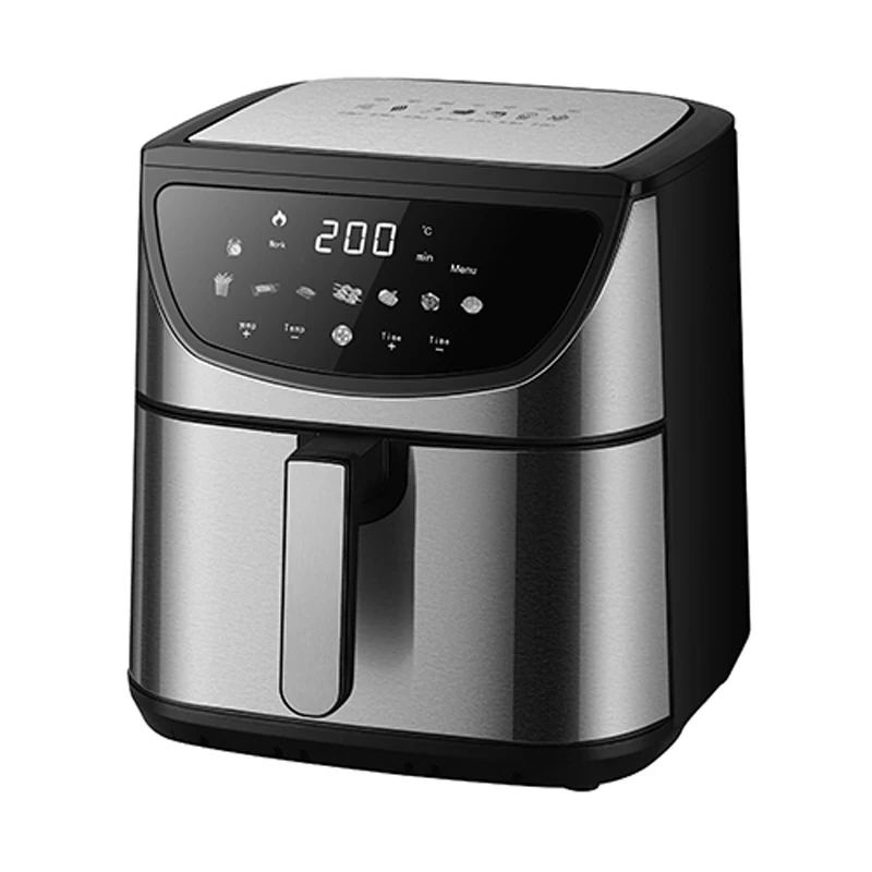 Household Use 8L air Fryer1800W With Digital Display Non-Stick Coating ...