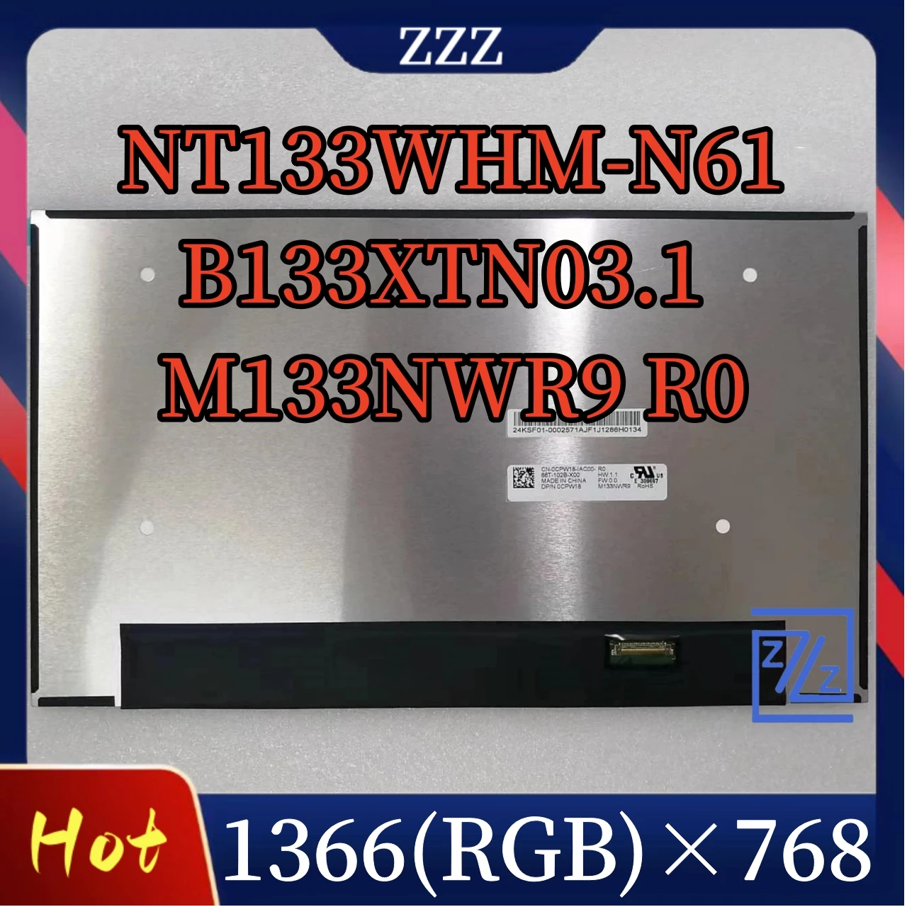NT133WHM-N61-fit-B133XTN03-1-M133NWR9-R0-13-3-Laptop-LCD-Screen-for ...