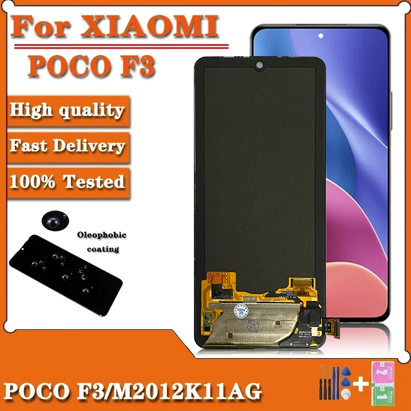 6-67-Screen-For-Xiaomi-Poco-F3-M2012K11AG-LCD-Display-Screen-with-Frame ...