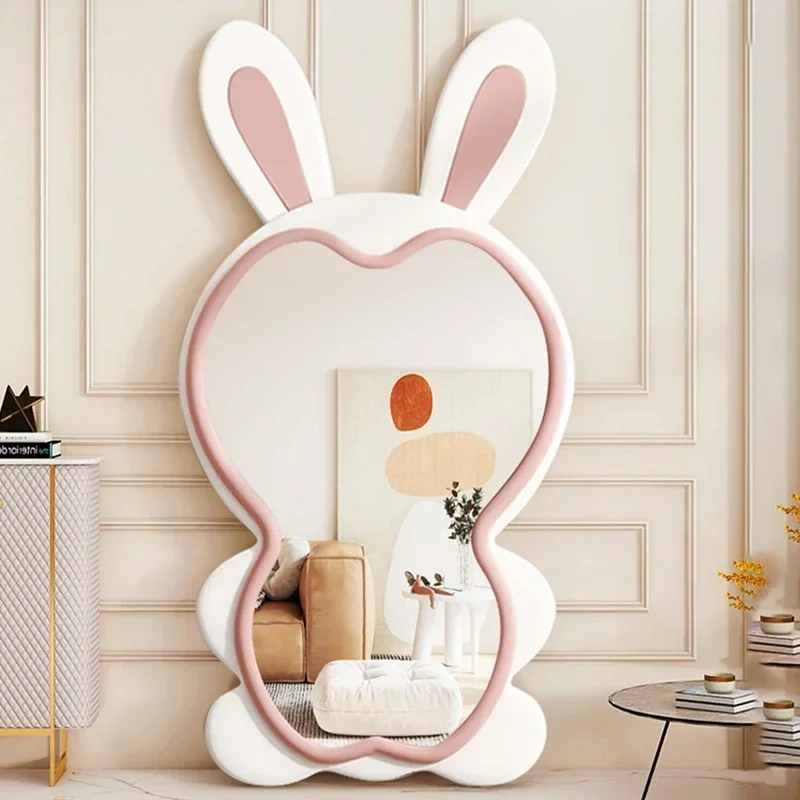 Kawaii-Full-Length-Wall-Mirror-Luxury-Aesthetic-Heart-Cute-Makeup ...