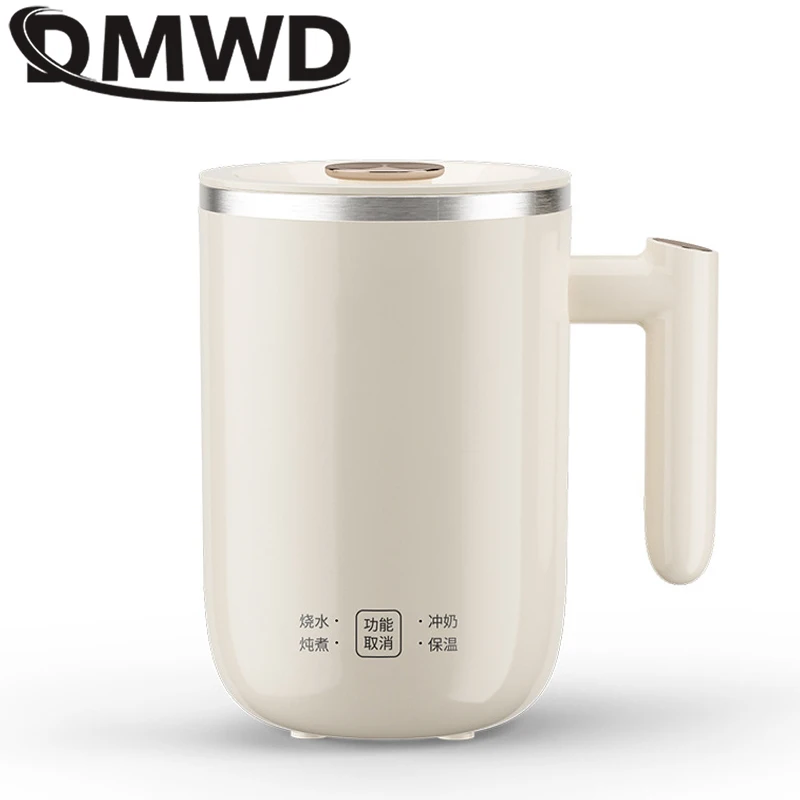 DMWD-400ML-Electric-Hot-Water-Cup-Portable-Boiling-Kettle-Mini-Travel ...