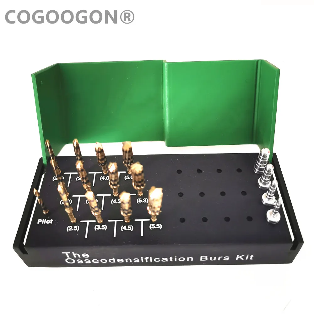 17Pcs/set Dental Osseodensification burs Kit Dental Implant kit ...