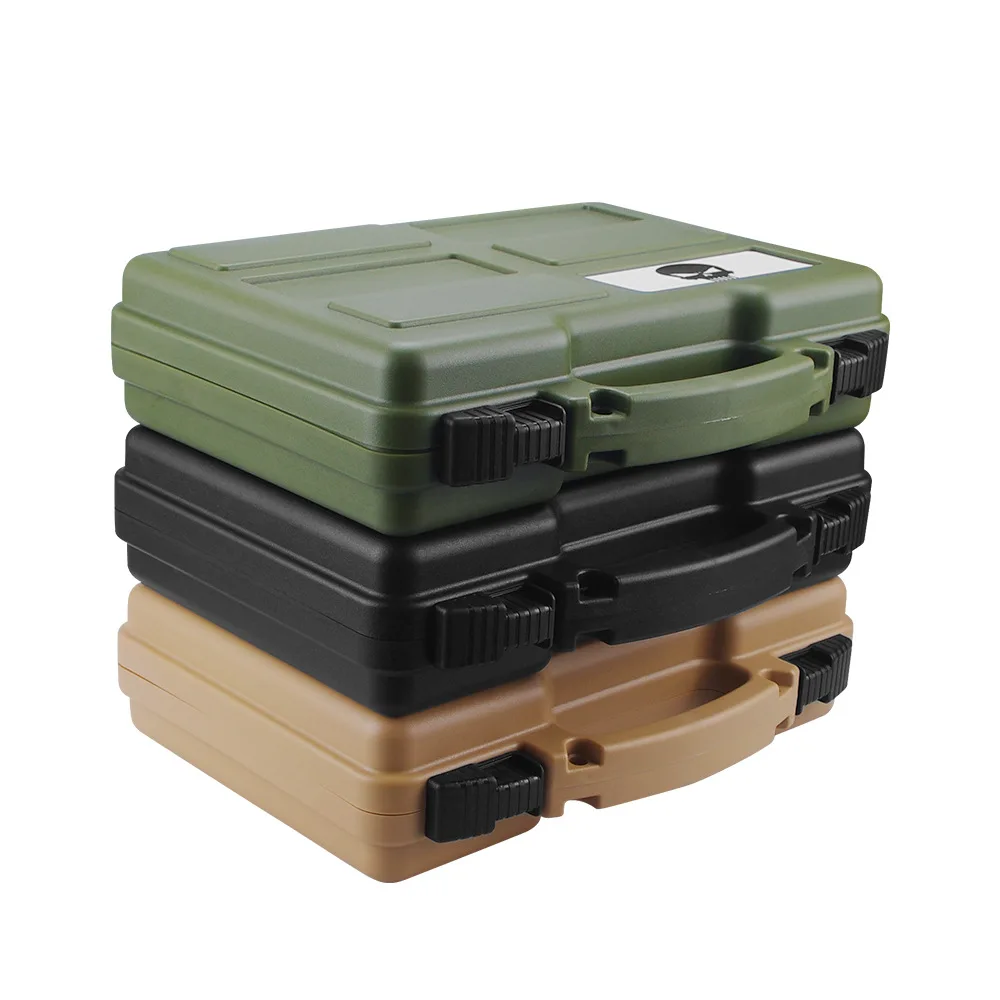 Gun Box With Double Lock System With Pick 및 Plug Foam EDC Tool Bag ...