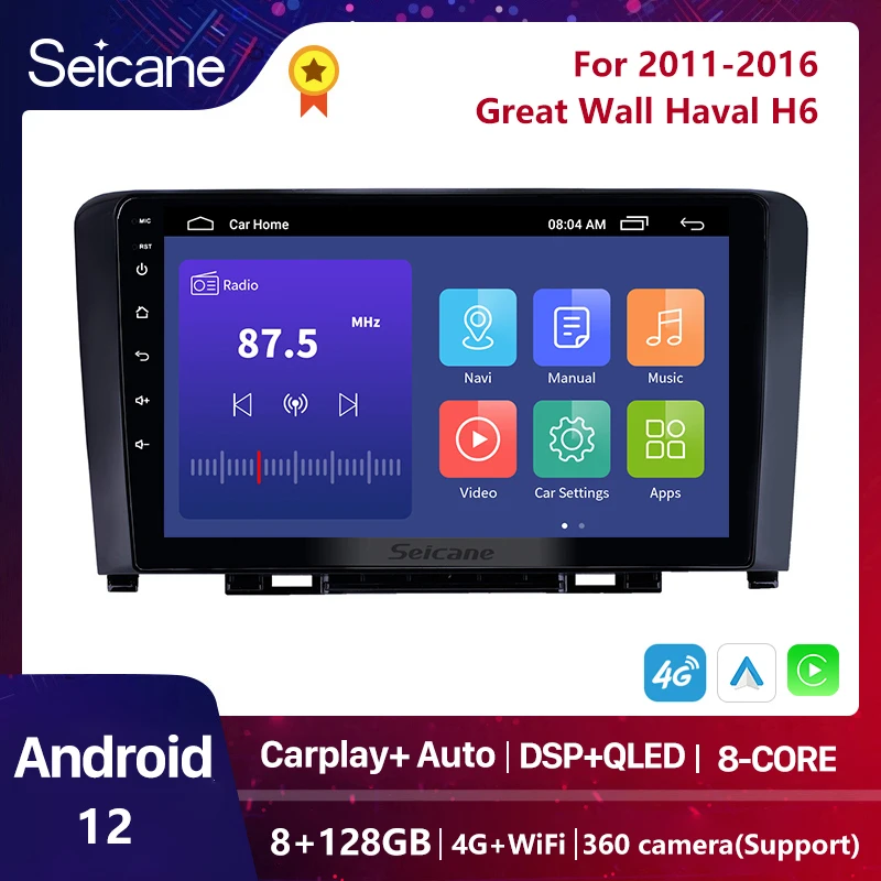 Seicane-2GB-RAM-Android-10-0-car-Radio-Head-Unit-Player-For-Great-Wall ...