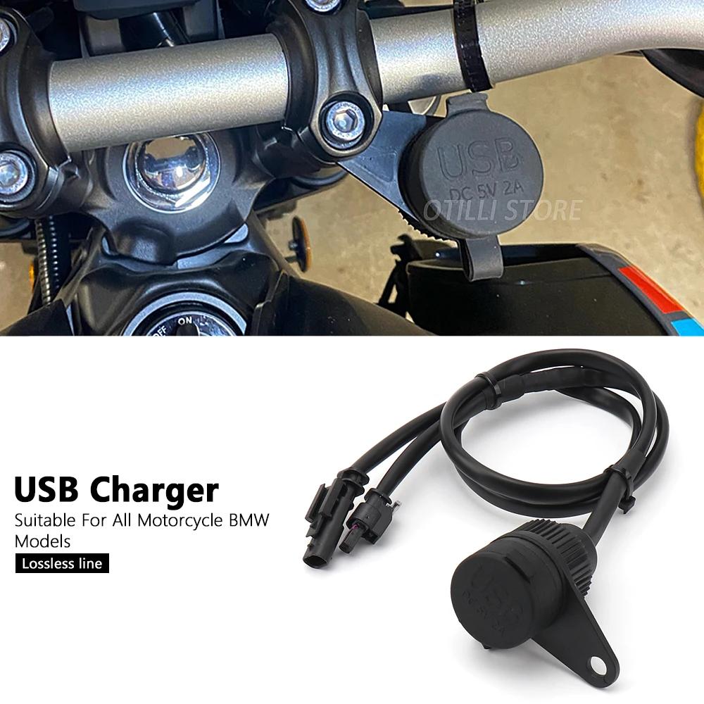 Motorcycle-Waterproof-USB-Charger-Adapter-Dual-USB-Port-Quick-Charge ...