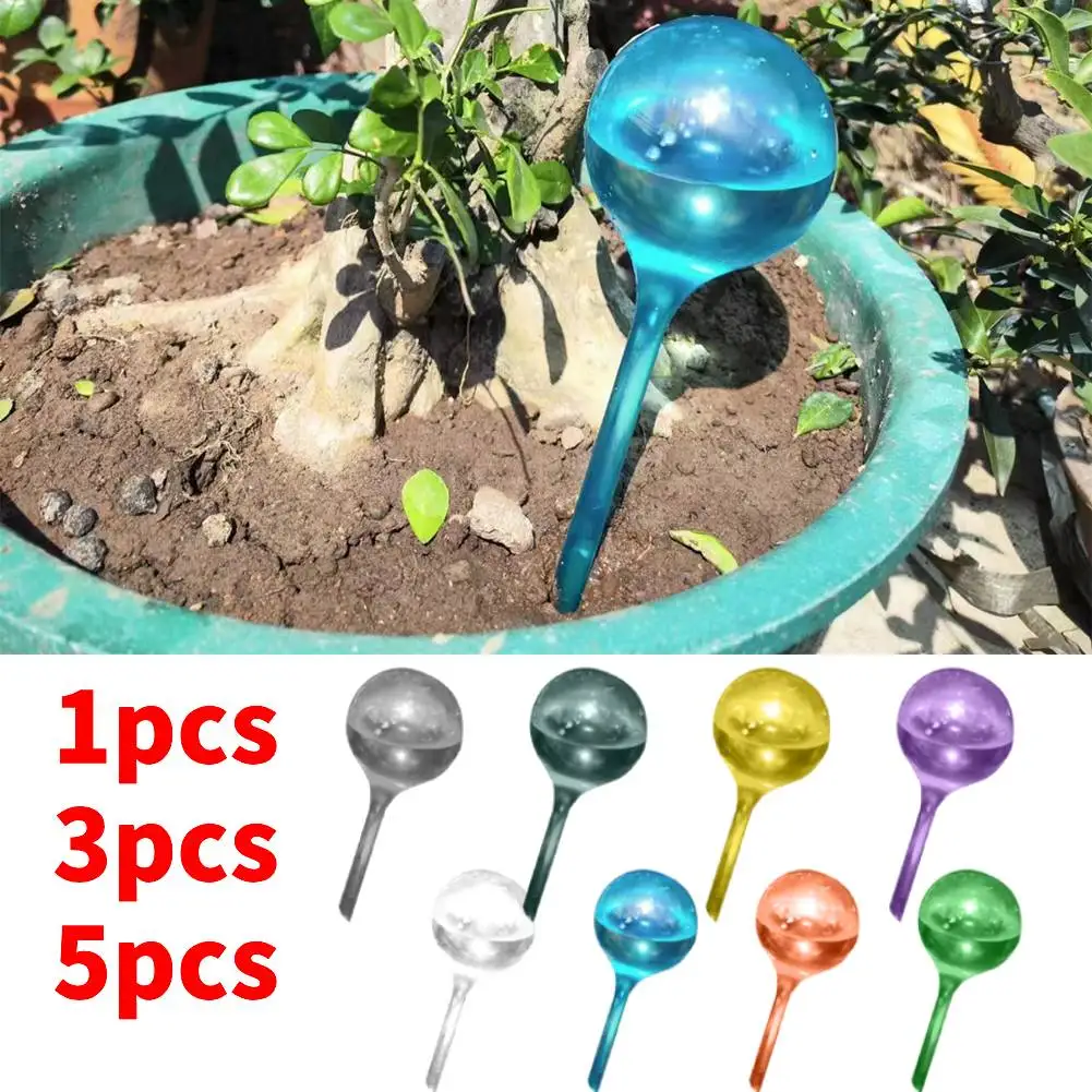 1-5pc Automatic Plant Water Feeder Plant Self Watering Globes Indoor ...