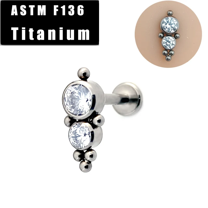 ASTM-Anillo-de-titanio-Labret-F136-para-Piercing-de-labio-arete-para-el ...
