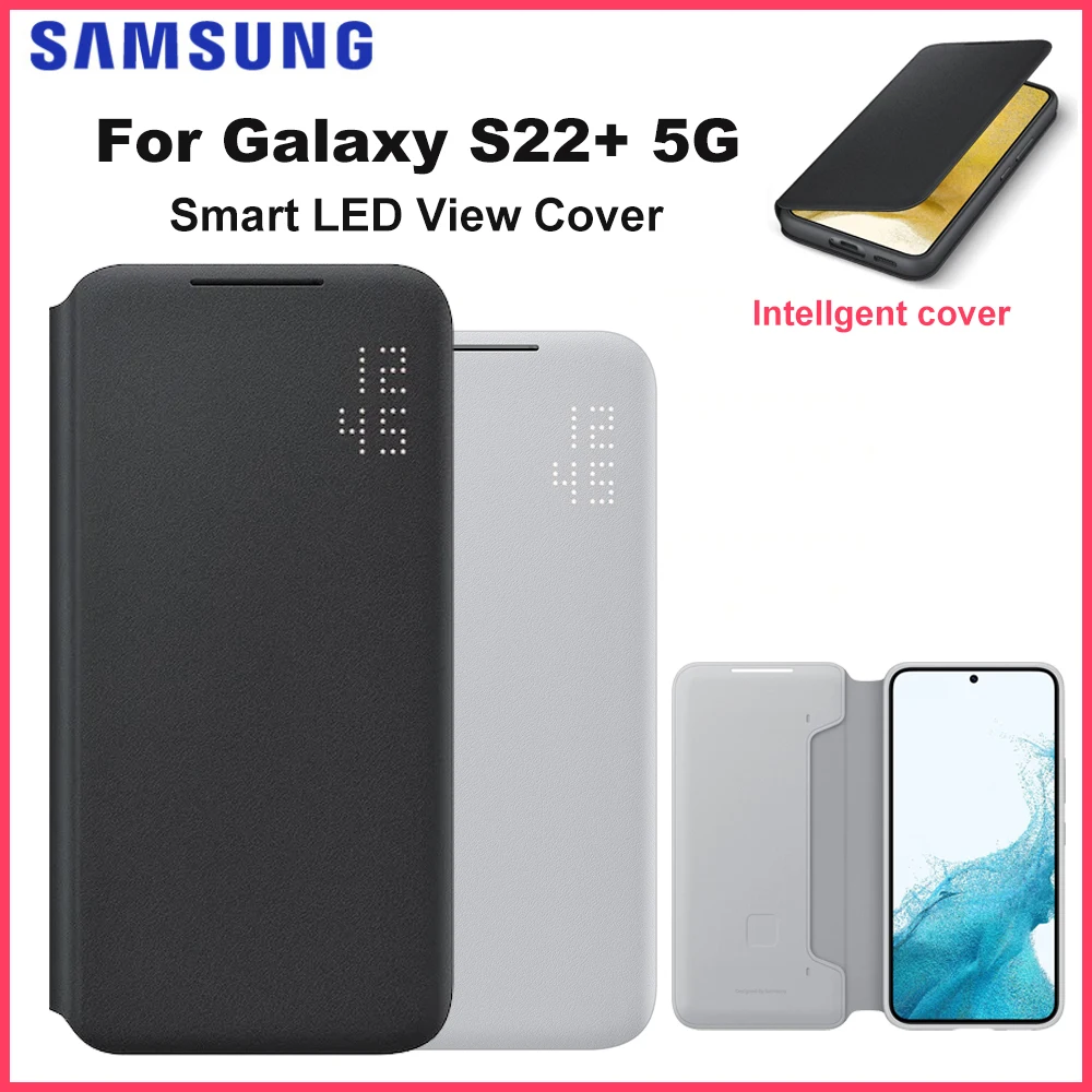 Samsung-Galaxy-S22-plus-case-Smart-LED-View-Cover-card-storage ...