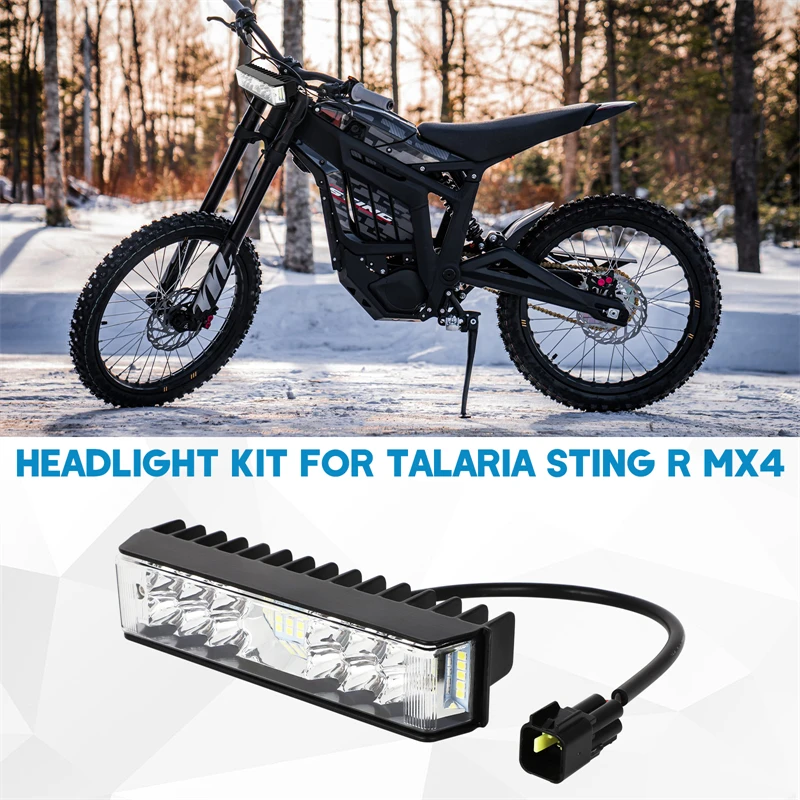LED Headlight Bar Upgraded Kit For Talaria Sting R MX4 Dirt Bike Plug ...