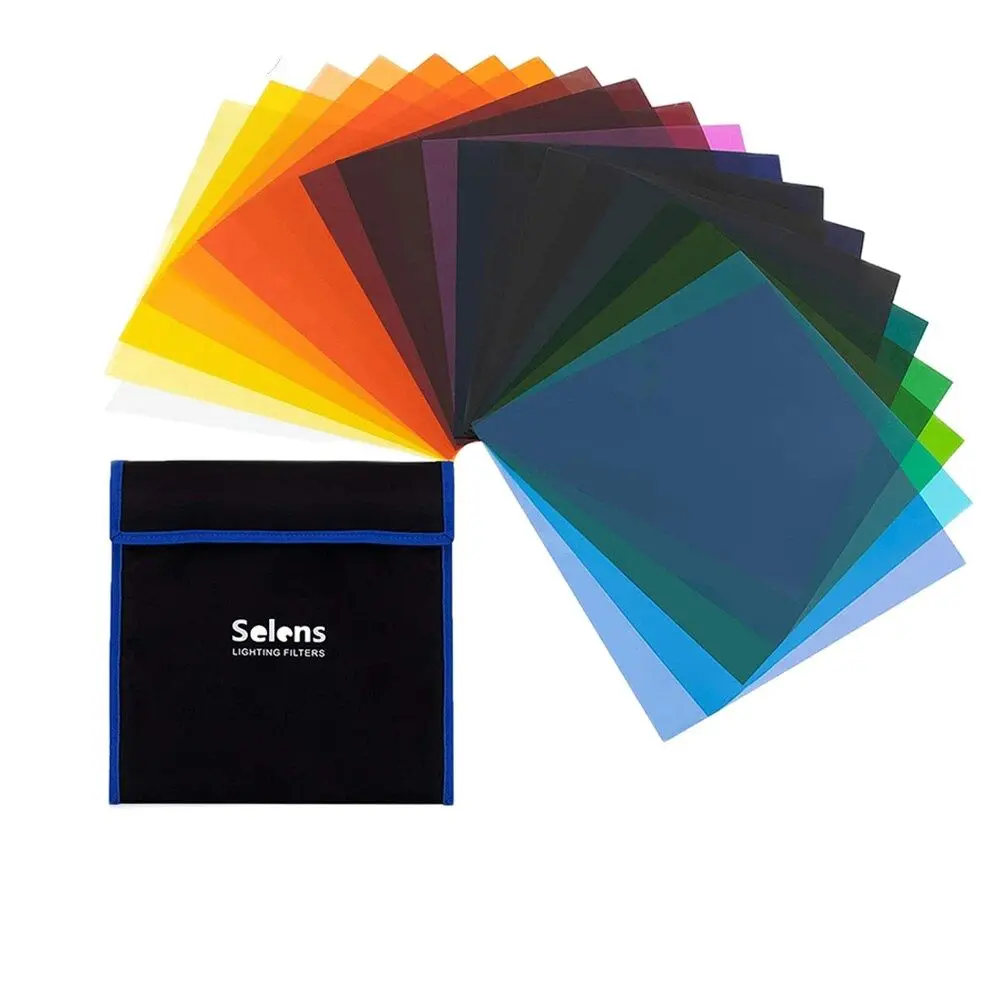 Selens-20-Stuks-Kleur-Gel-Filters-25X25Cm-Verlichtingsfilters ...