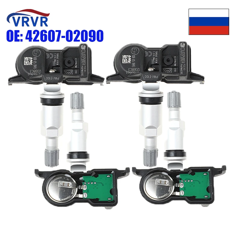 VRVR-42607-02090-TPMS-Sensor-Tire-Pressure-Monitor-System-42607-02070 ...