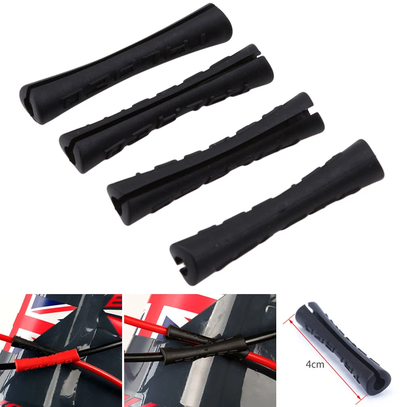 4pcs-Bicycle-Brake-Cable-Housing-Mtb-Rubber-Protective-Sleeve-Shift ...