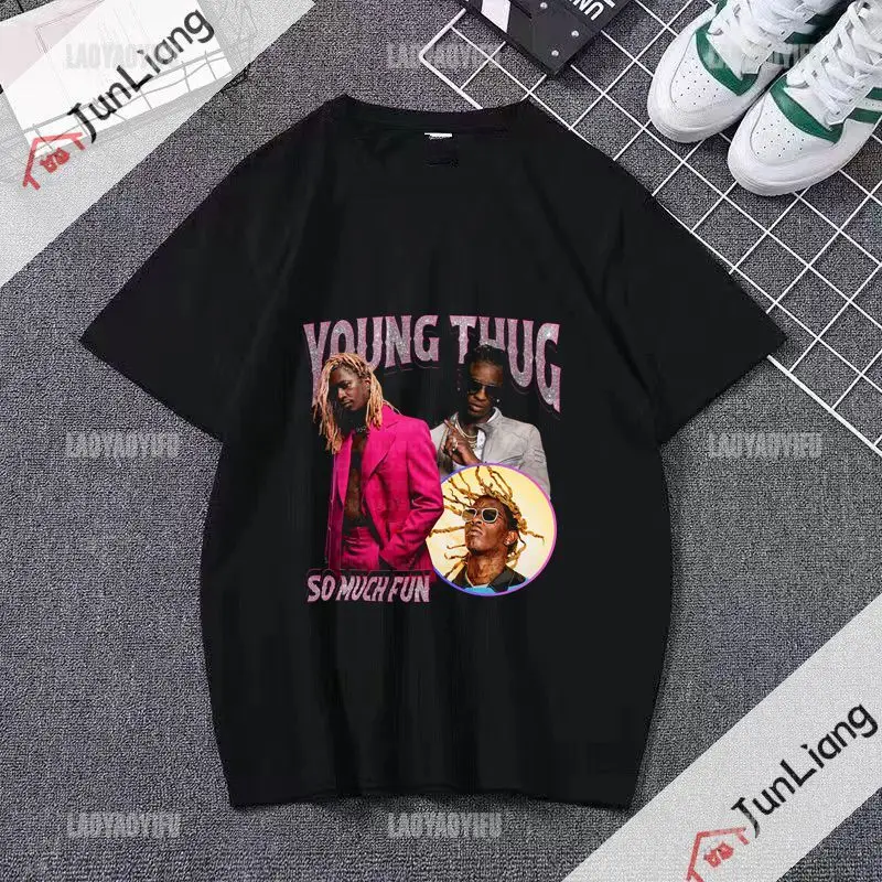 Rapper-Youth-Thug-Print-shirt-Men-s-T-shirt-Hip-Hop-Street-Style-T ...