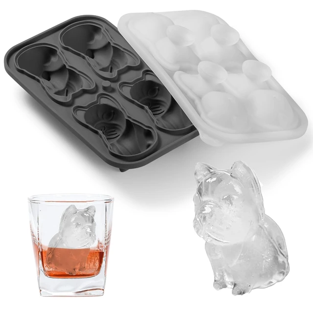Reusable Silicone Ice Molds Silicone Ice Cube Molds – 6-Cavity Pygmy ...