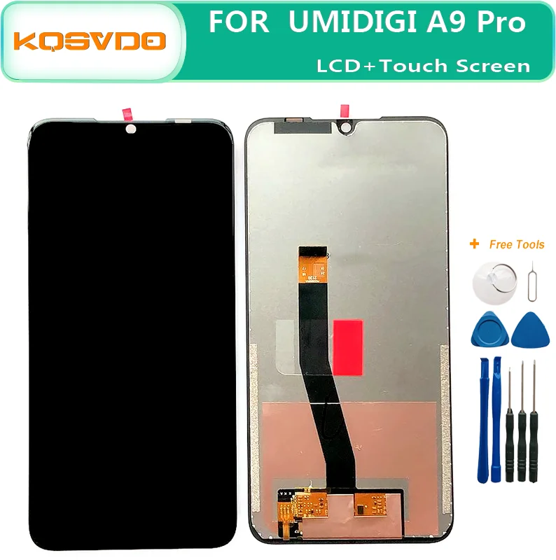 Original For Umidigi A9 Pro LCD Display Touch Screen Glass Panel ...