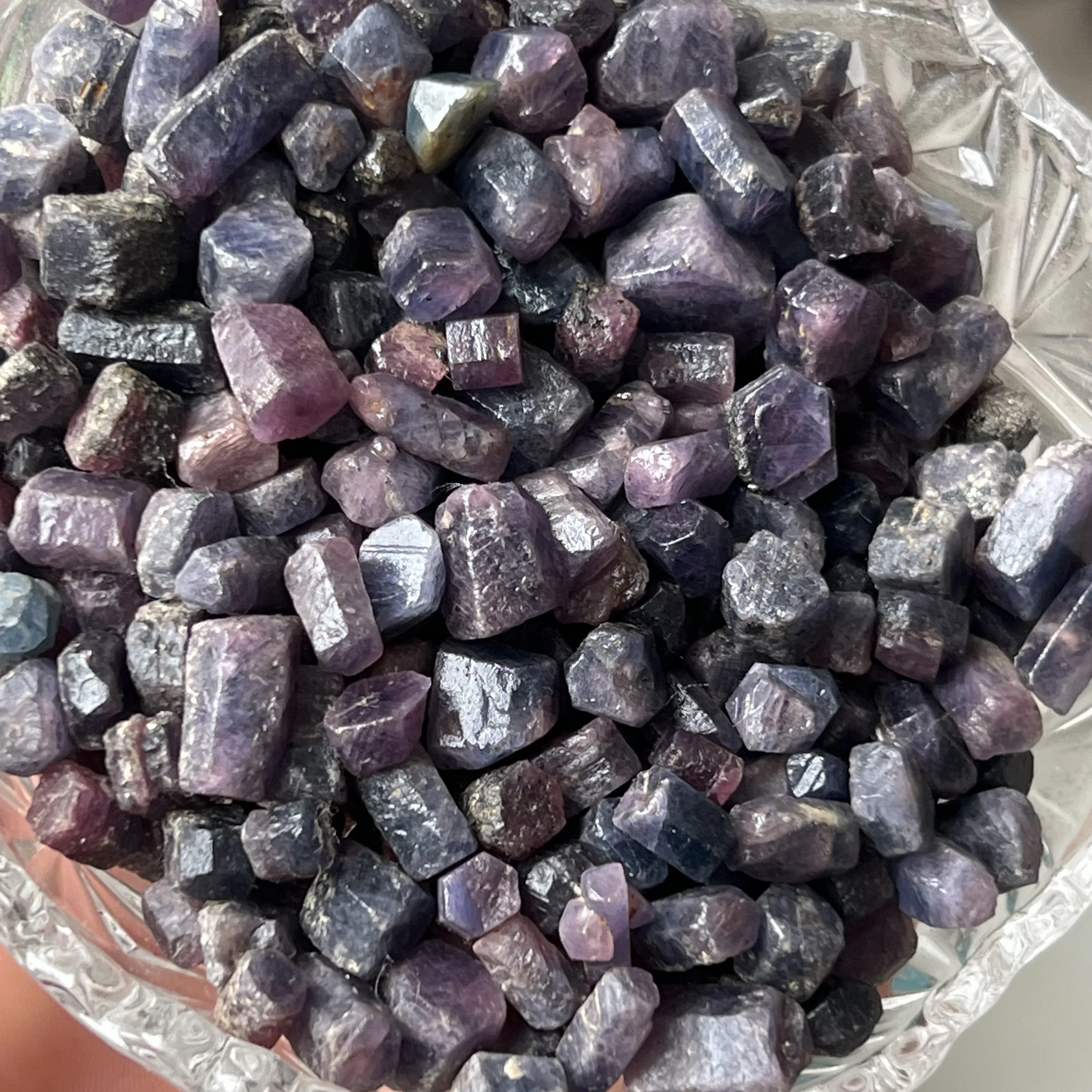 Raw Purple Sapphire