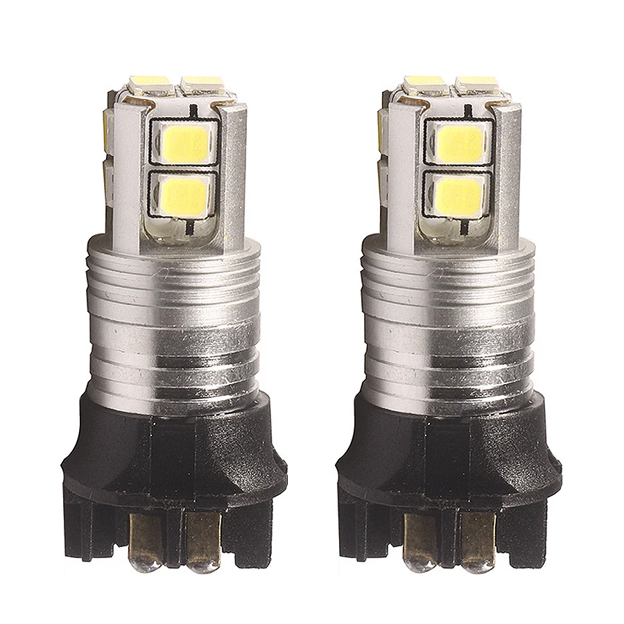 New 2Pcs Y24W PW24W LED Bulbs For Audi A4 B8.5 Skoda Yeti 2013-2017 ...