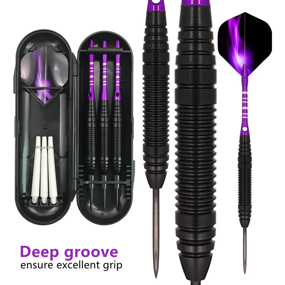 3pcs-Kit-Throwing-Hard-Dart-Lightweight-Dart-Flights-Shafts-Portable ...