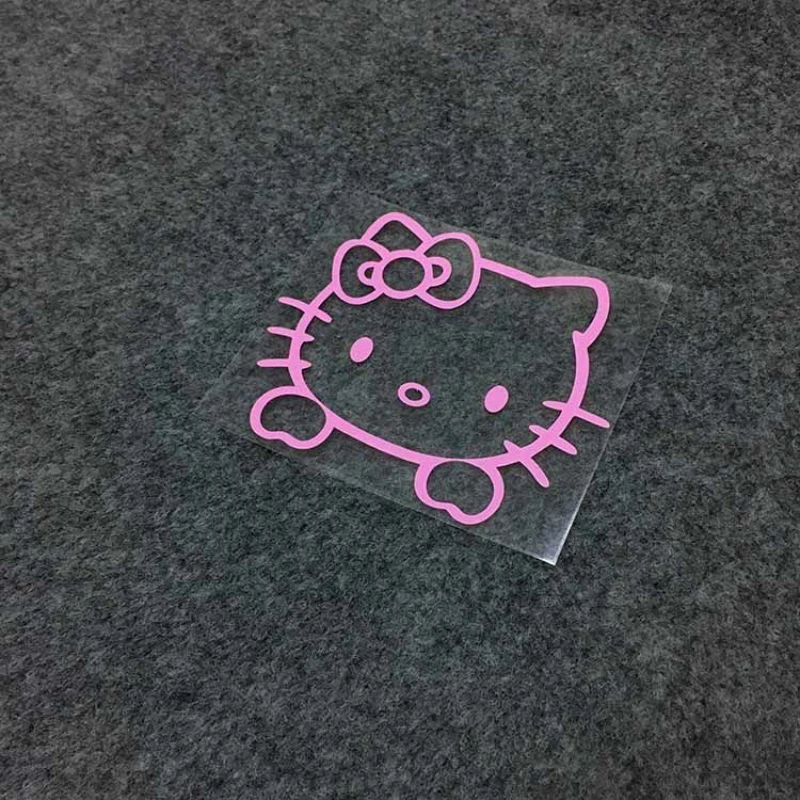 Kawaii-Sanrio-Hello-Kitty-Bumper-Stickers-Waterproof-Cute-Cartoon-Car ...