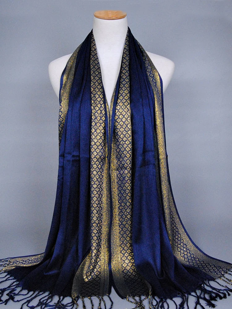 Gold Sparkly Scarves
