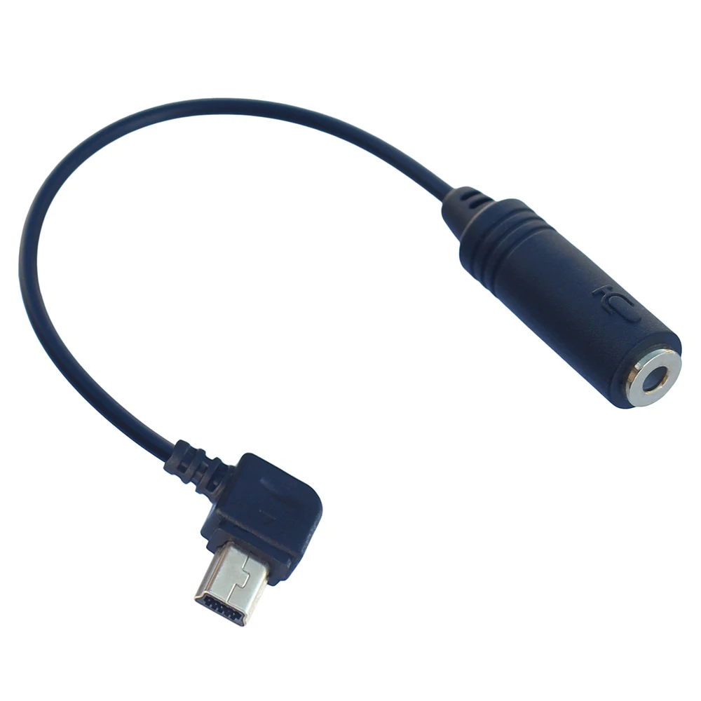 Mini 10 Pin USB To 3.5mm External Microphone Adaptor For GoPro Hero 3/3 ...